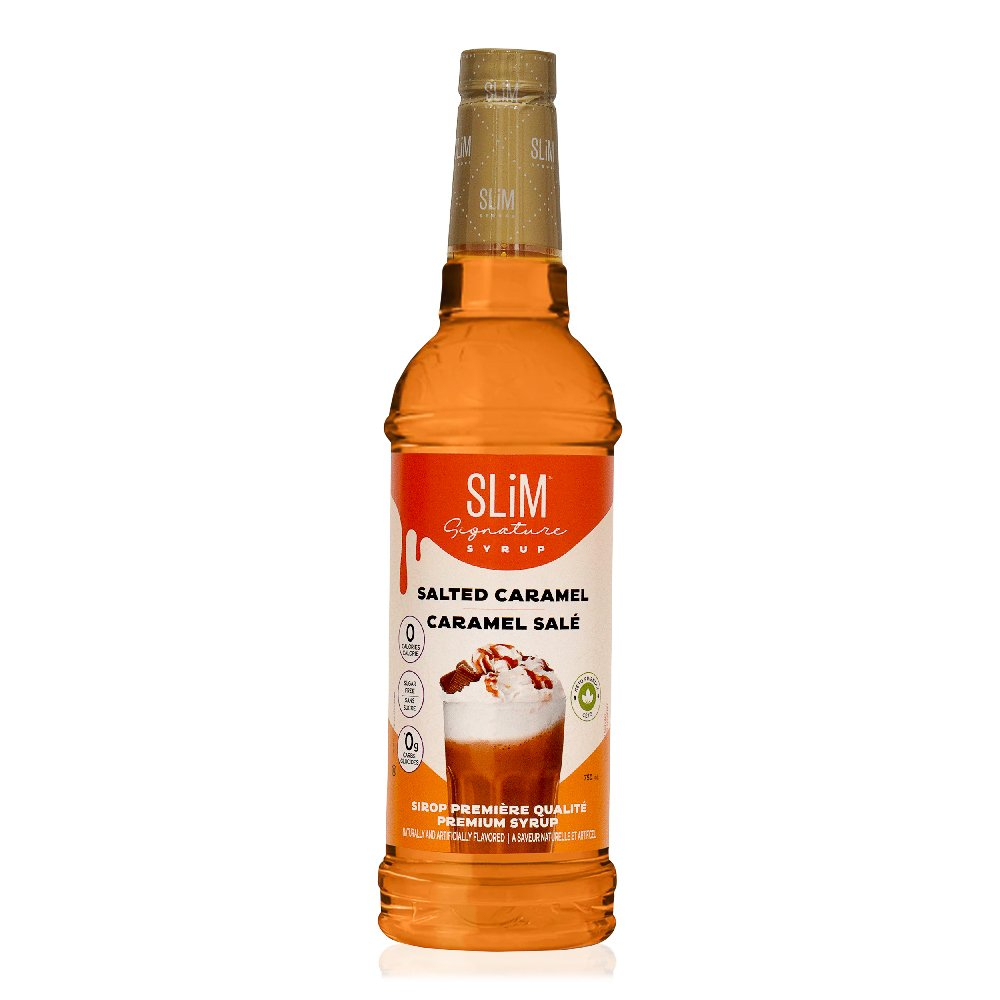 Slim Syrups Sugar Free Salted Caramel Syrup | Slim Syrups