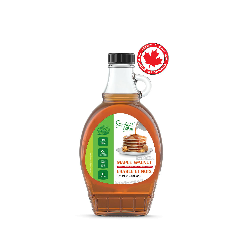 Sugar Free Maple Walnut Pancake Syrup | Slim Syrups